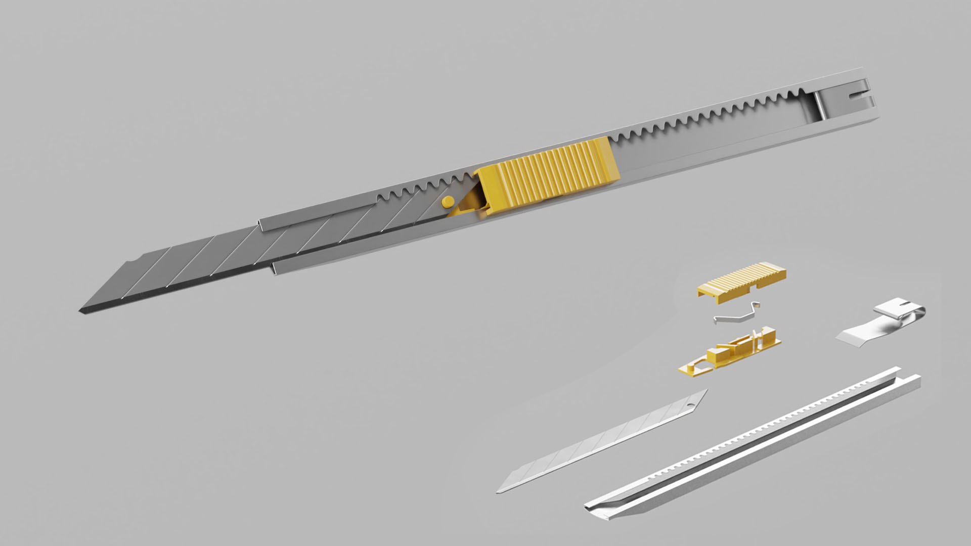 3D Paper Scalpel - TurboSquid 1950733