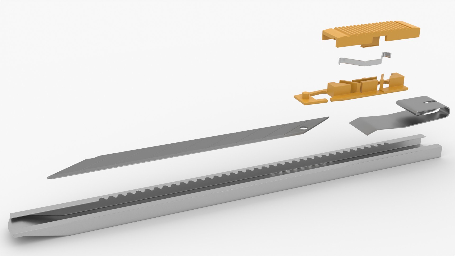 3D Paper Scalpel - TurboSquid 1950733