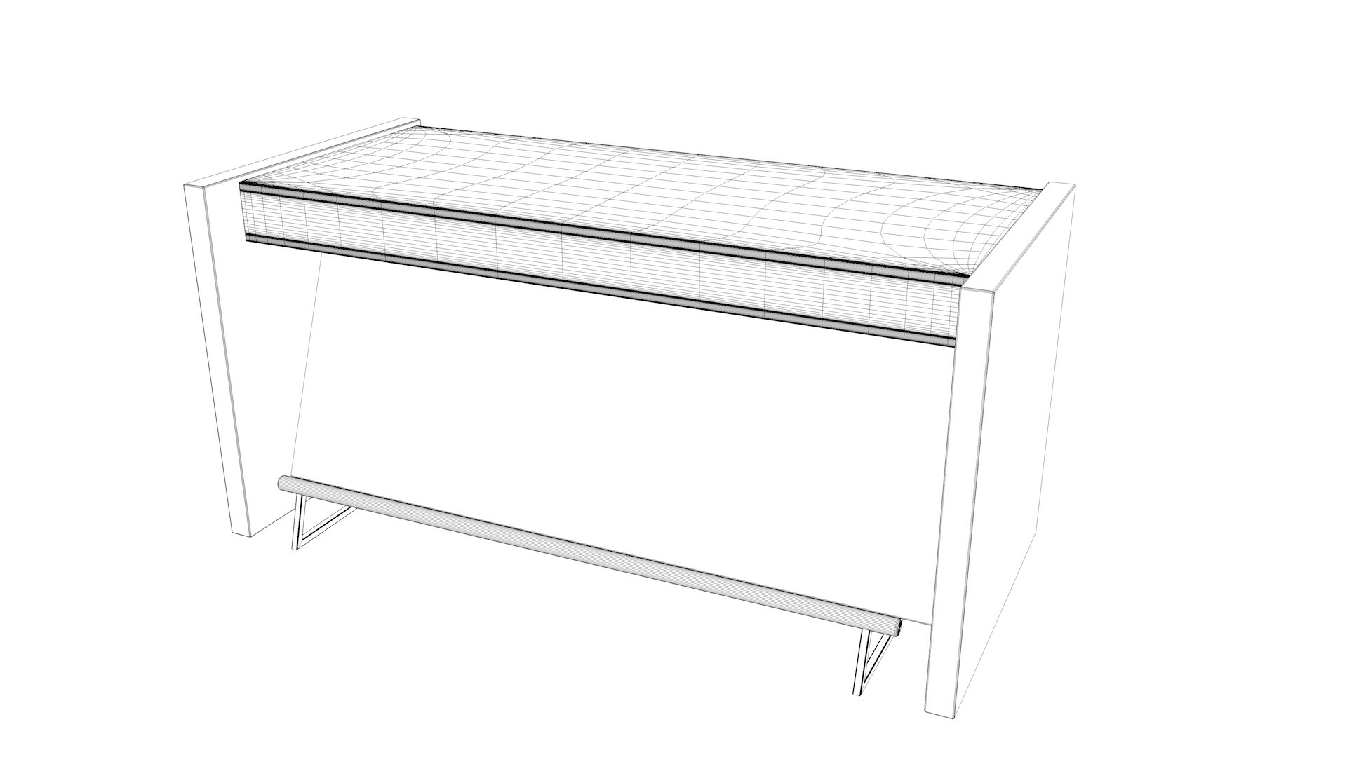 3D Model Events Bar Counter - TurboSquid 1617217