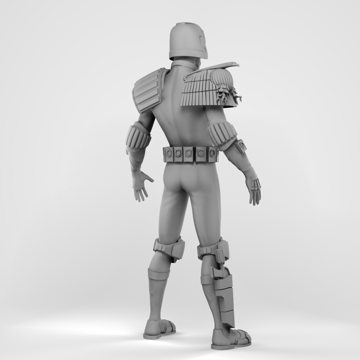 3D judge dredd - TurboSquid 1249696