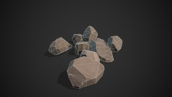 3D Stylized rock - TurboSquid 1814583