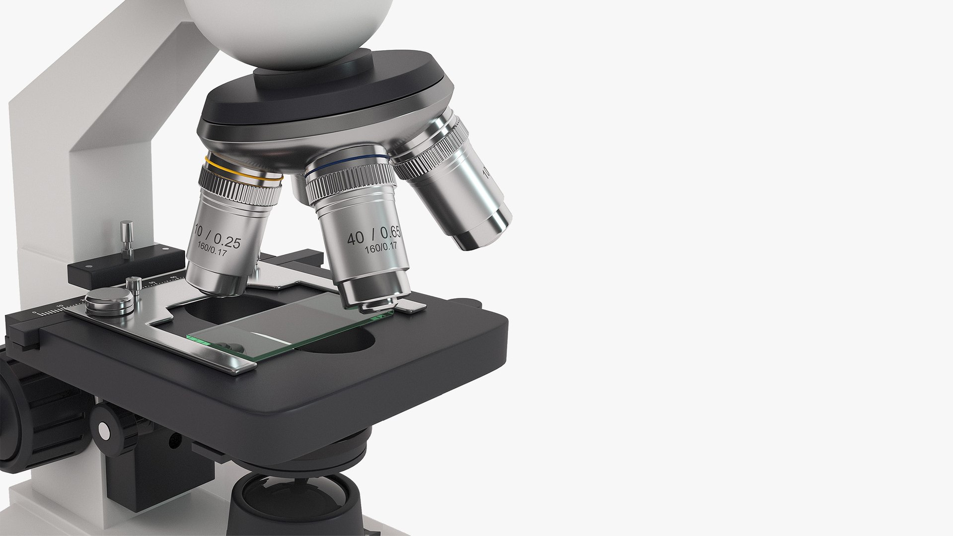 Microscope 3D Model - TurboSquid 1989262