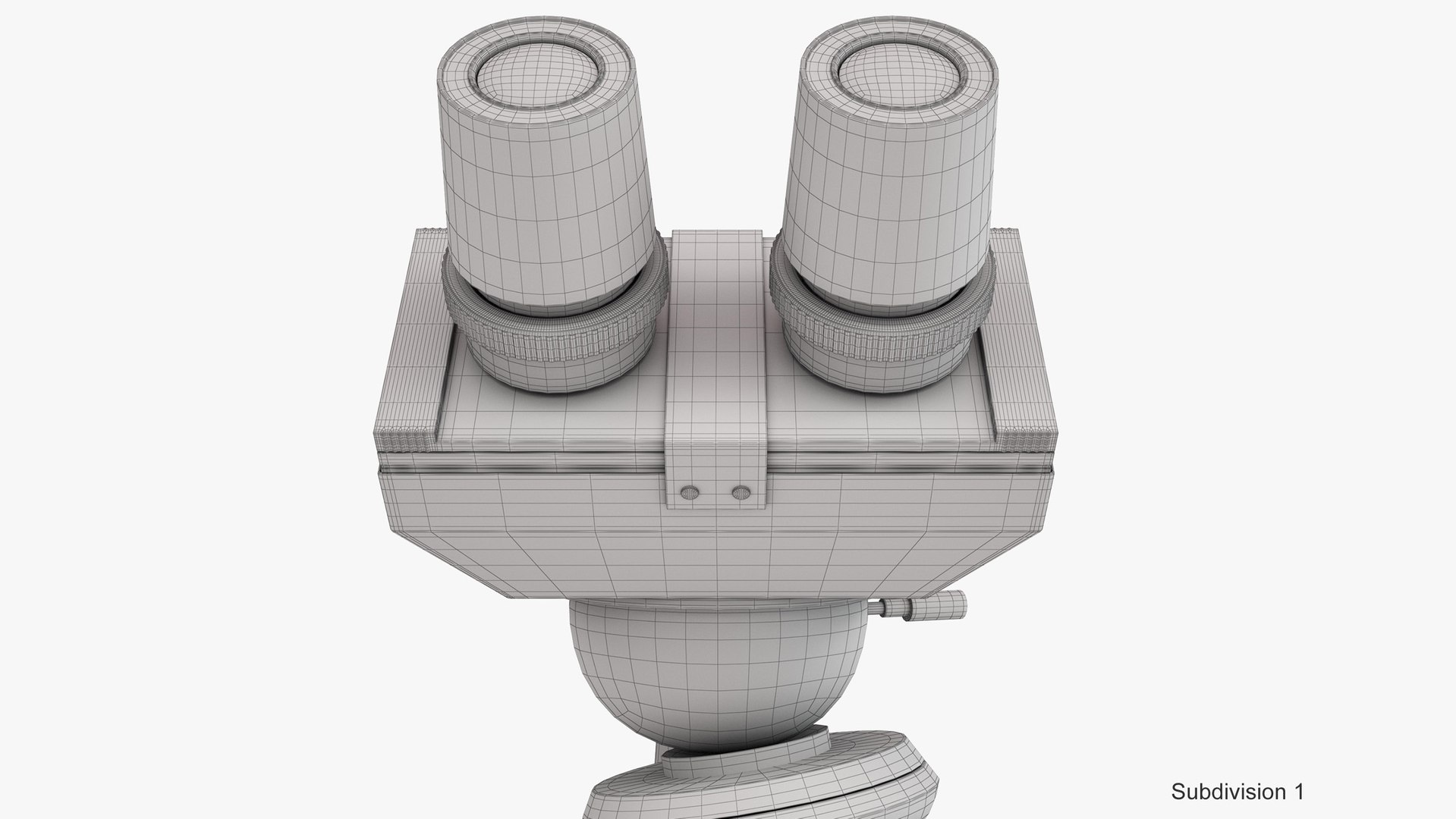 Microscope 3D Model - TurboSquid 1989262
