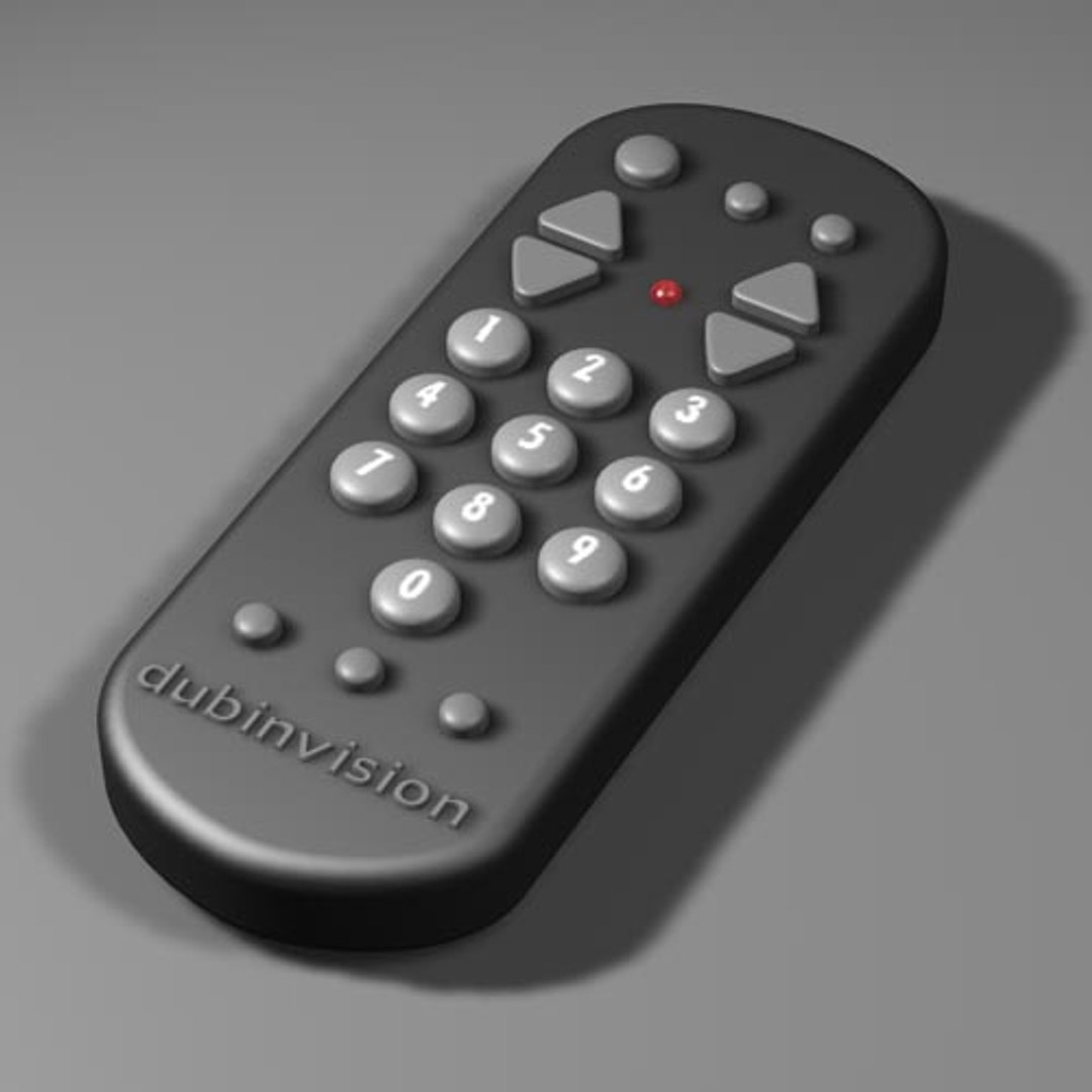 remote control 3d model