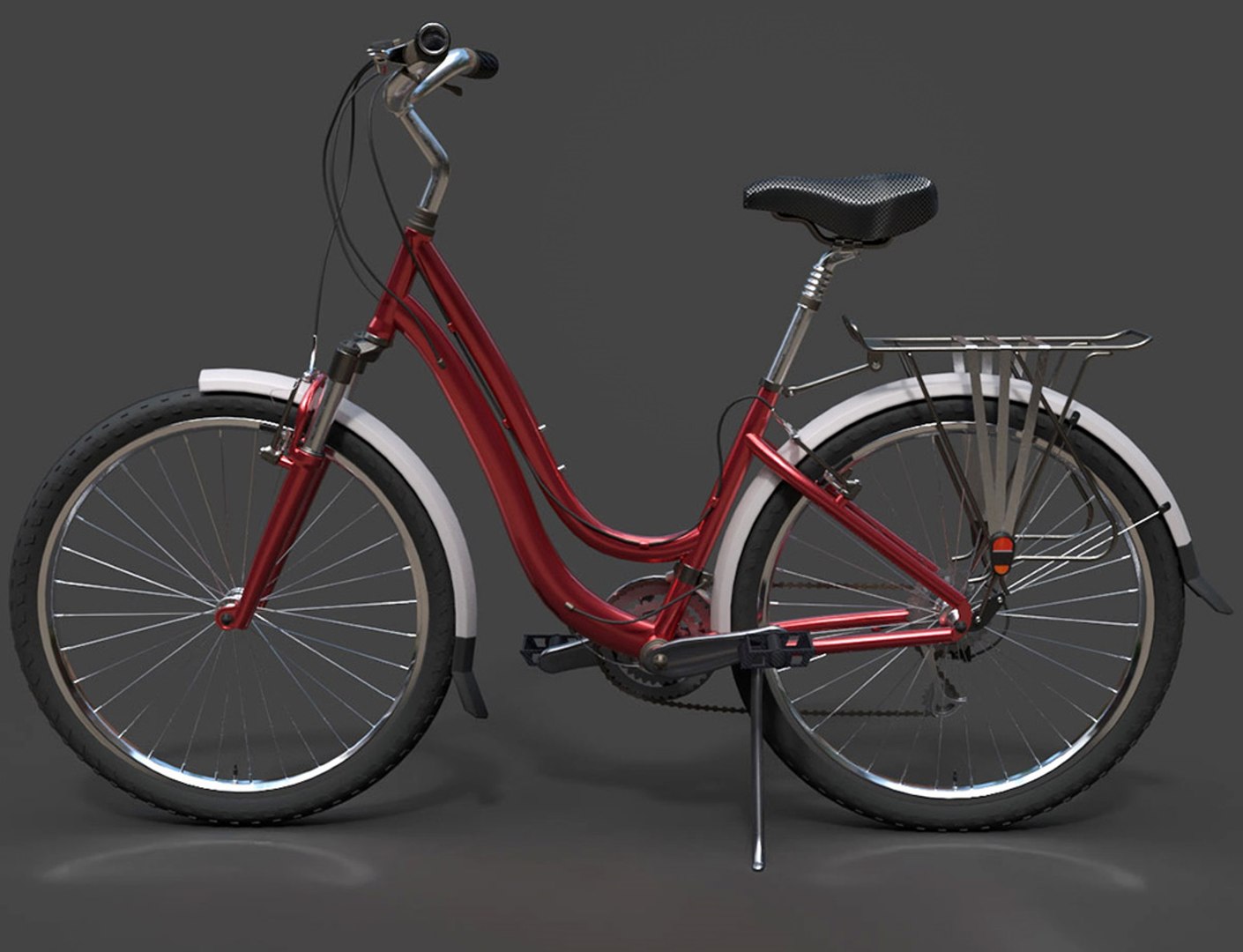 3D Bicycle V003 - TurboSquid 2518221