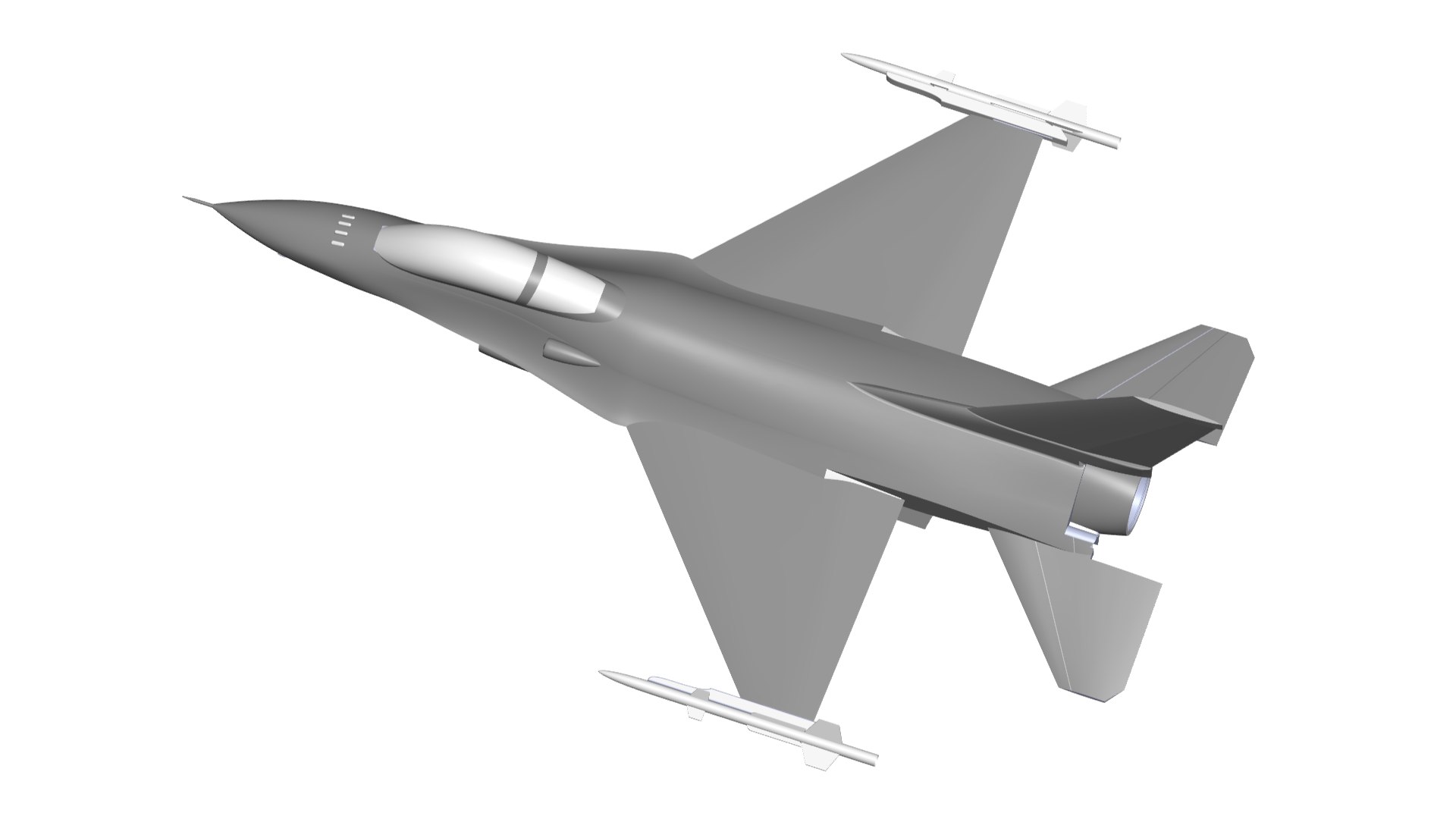 F16 3D Model - TurboSquid 1987041