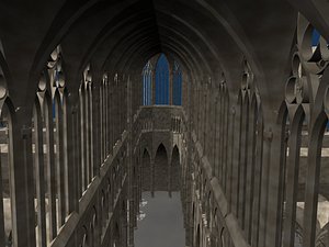 Download 3D Cathedral Blender Models - TurboSquid
