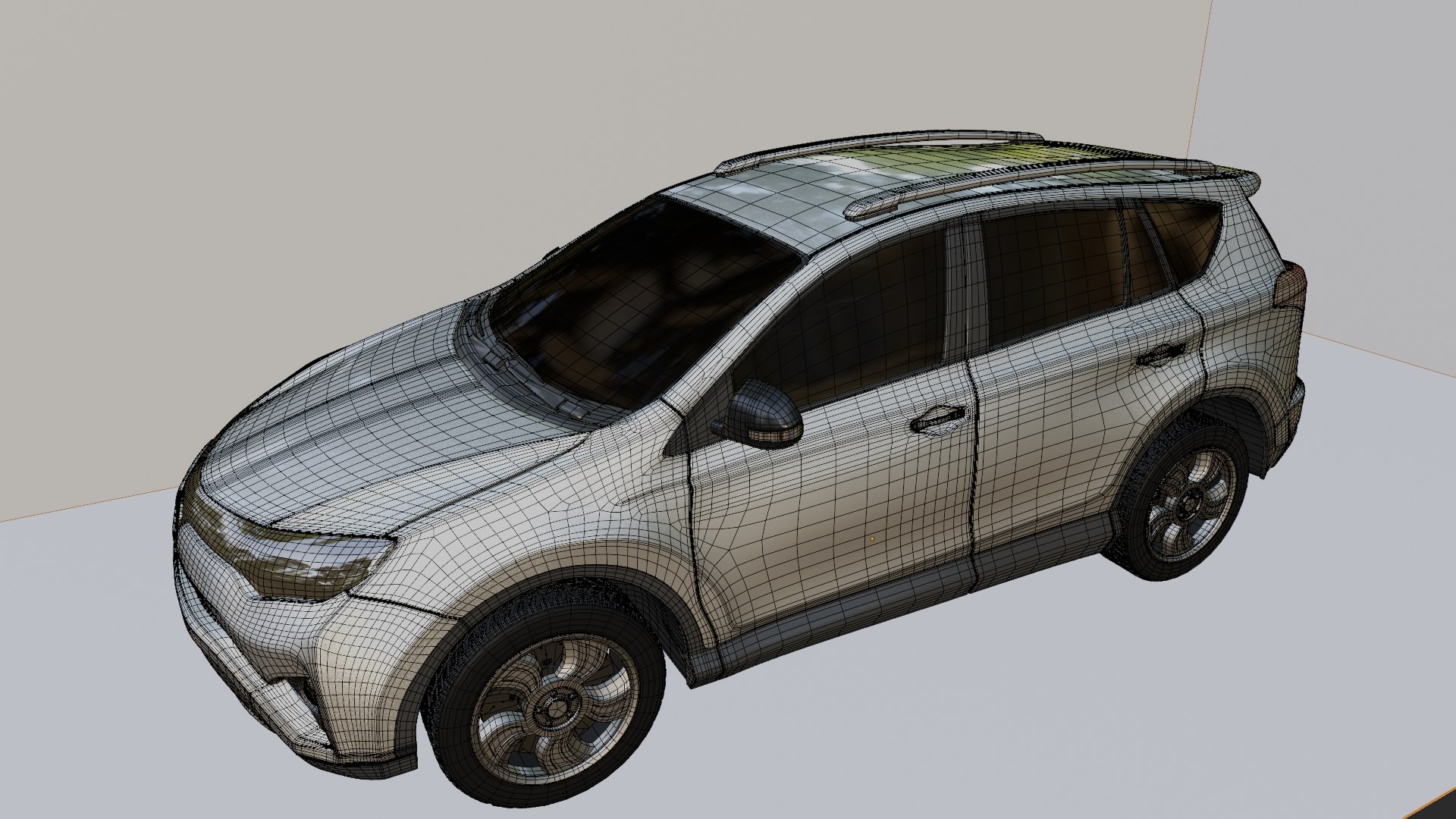 Toyota Rav4 Rigged 3D Model - TurboSquid 2286087