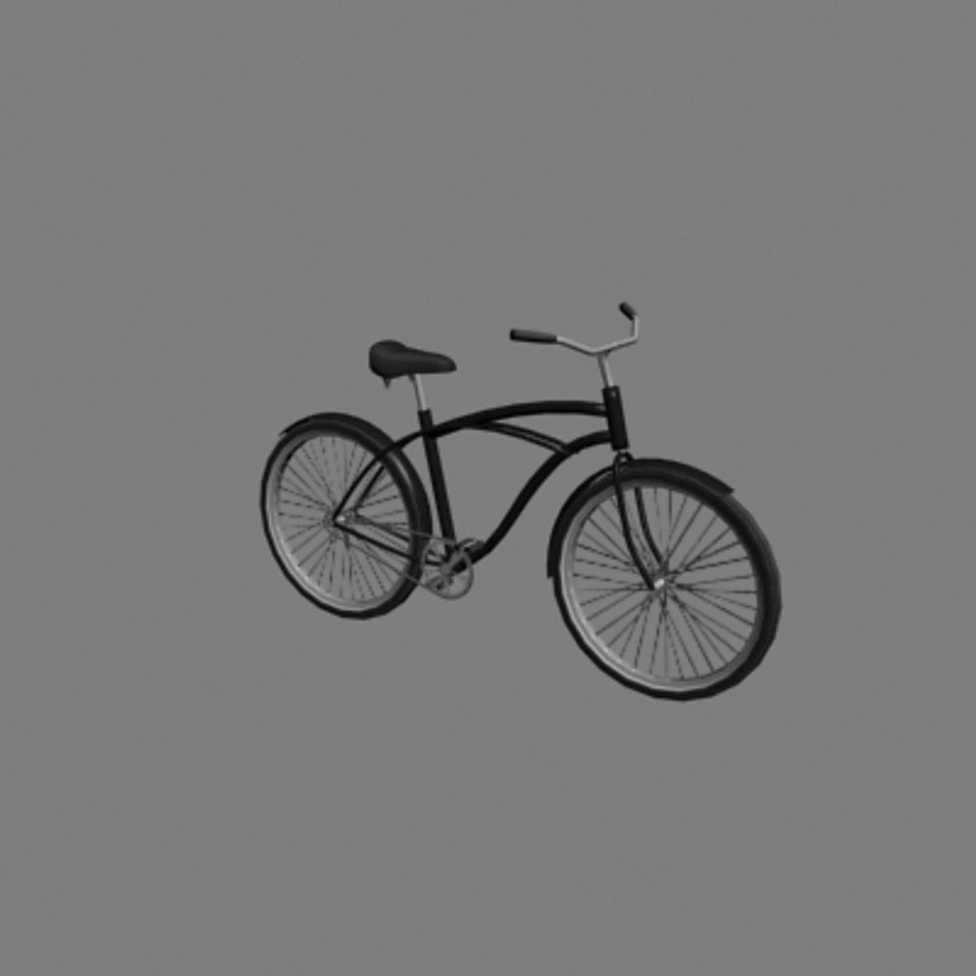 3d Model Male Bicycle