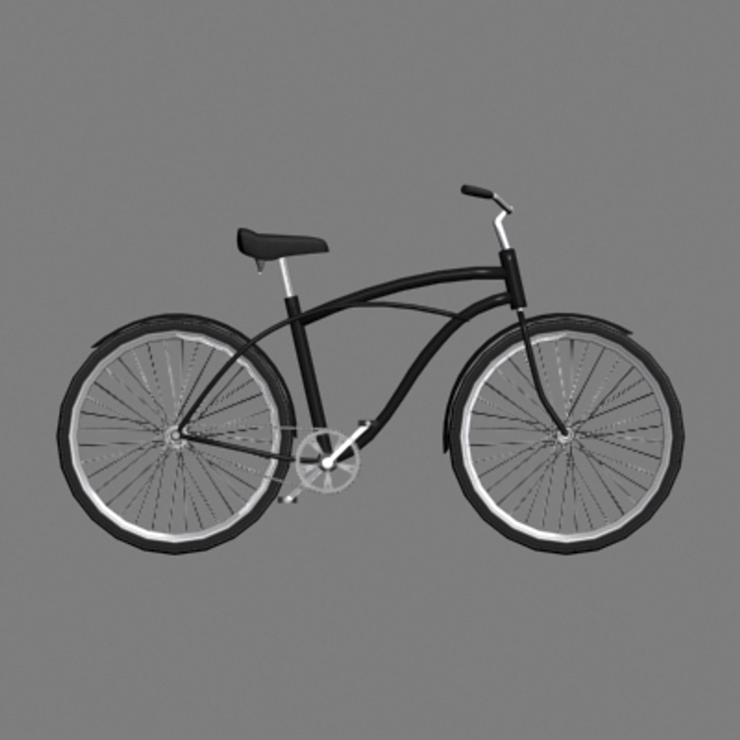 3d Model Male Bicycle