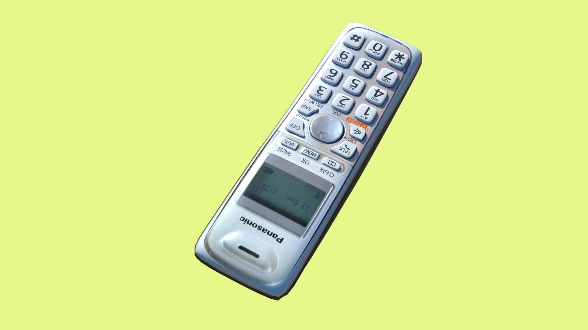 Cordless Phone In Blender Fbx And Glb Model - TurboSquid 1767989