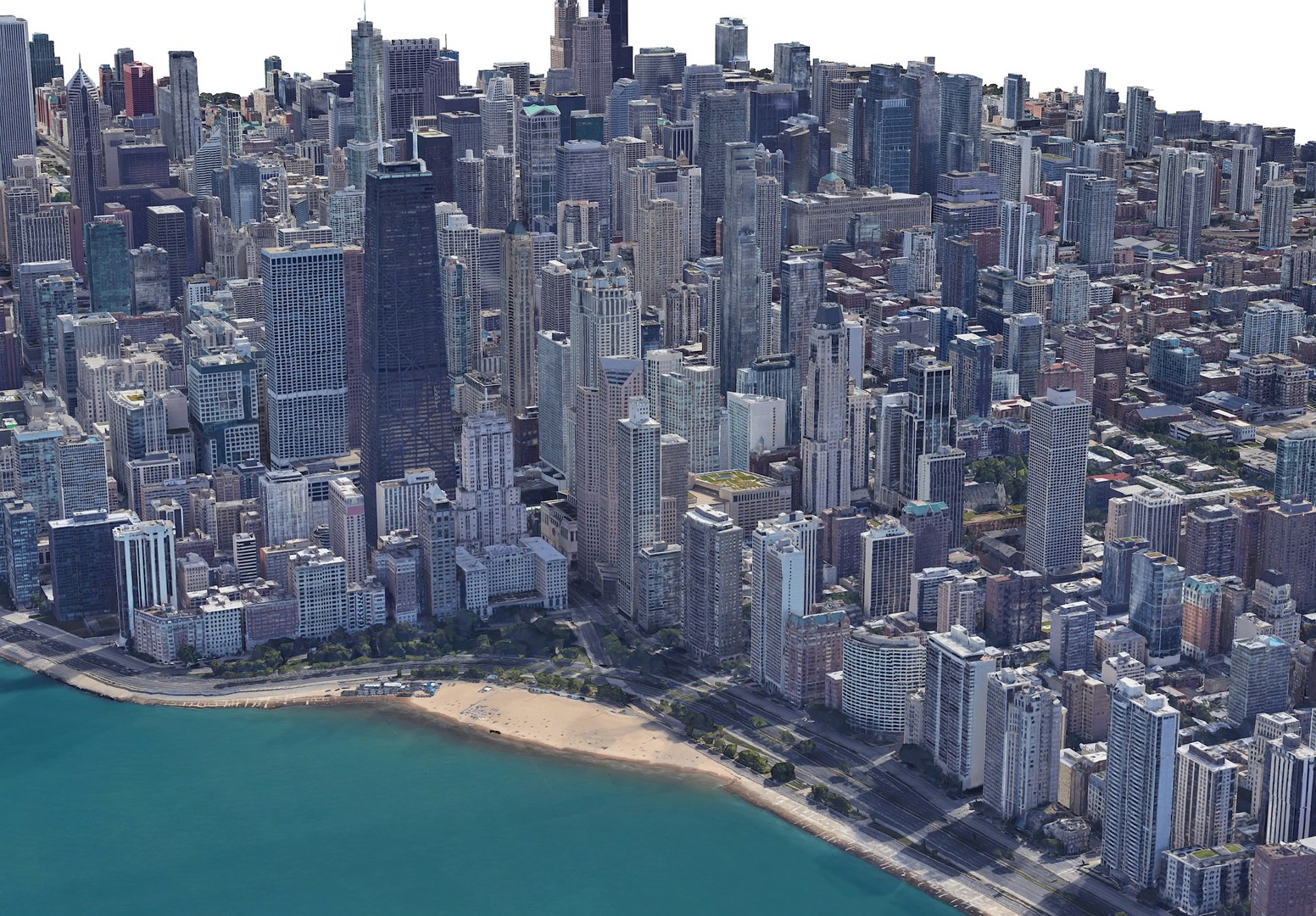 Chicago Downtown 3D - TurboSquid 2129055