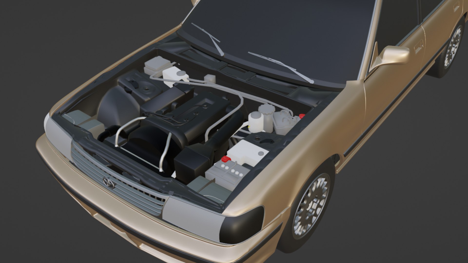 Toyota Cressida 1991 3D - TurboSquid 2147476