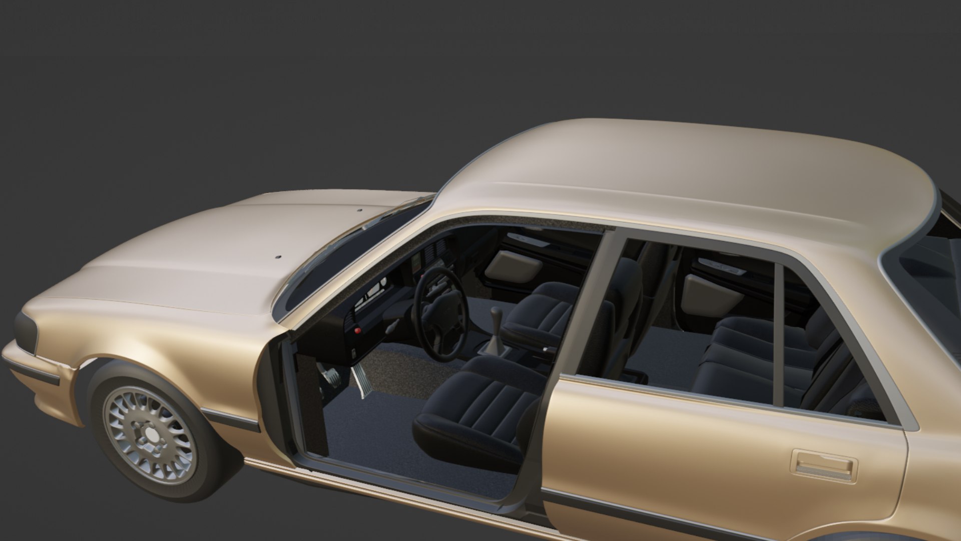 Toyota Cressida 1991 3D - TurboSquid 2147476