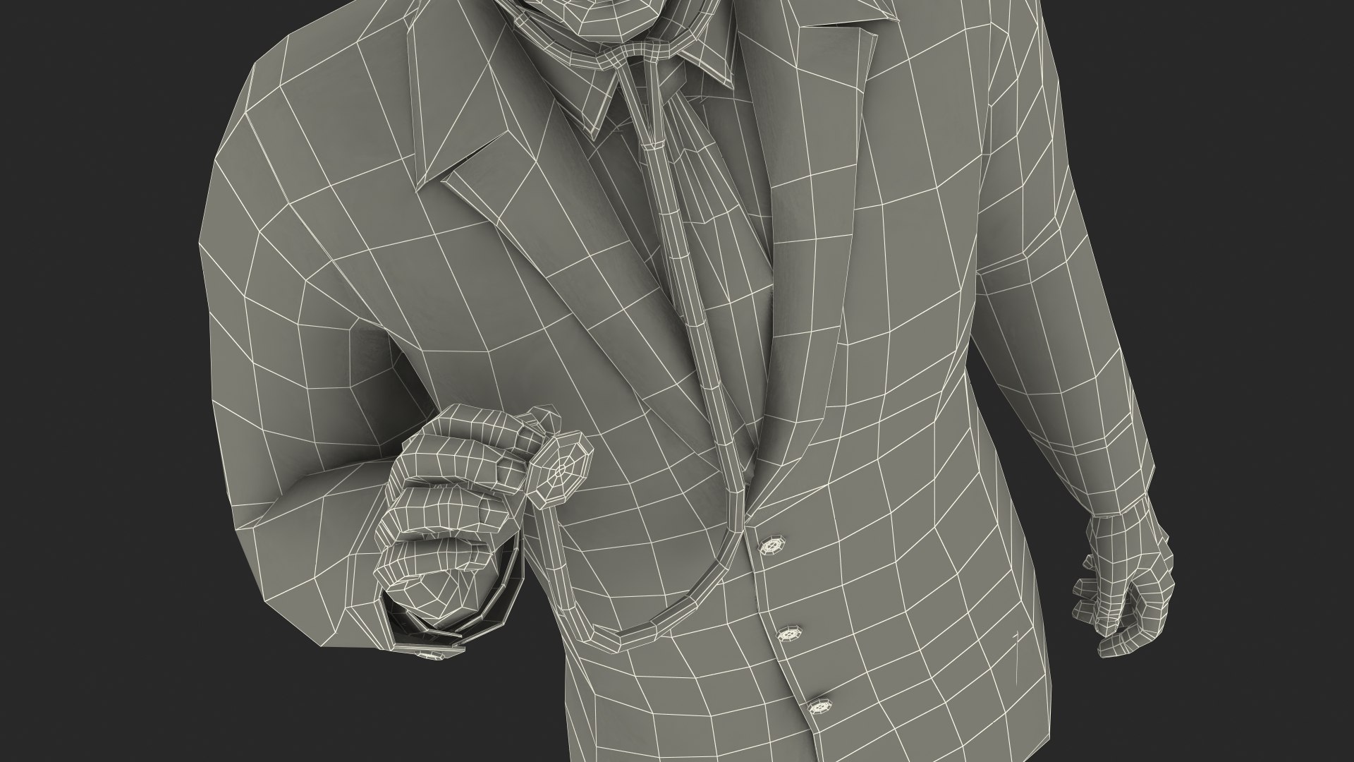Male doctor standing pose model - TurboSquid 1518246