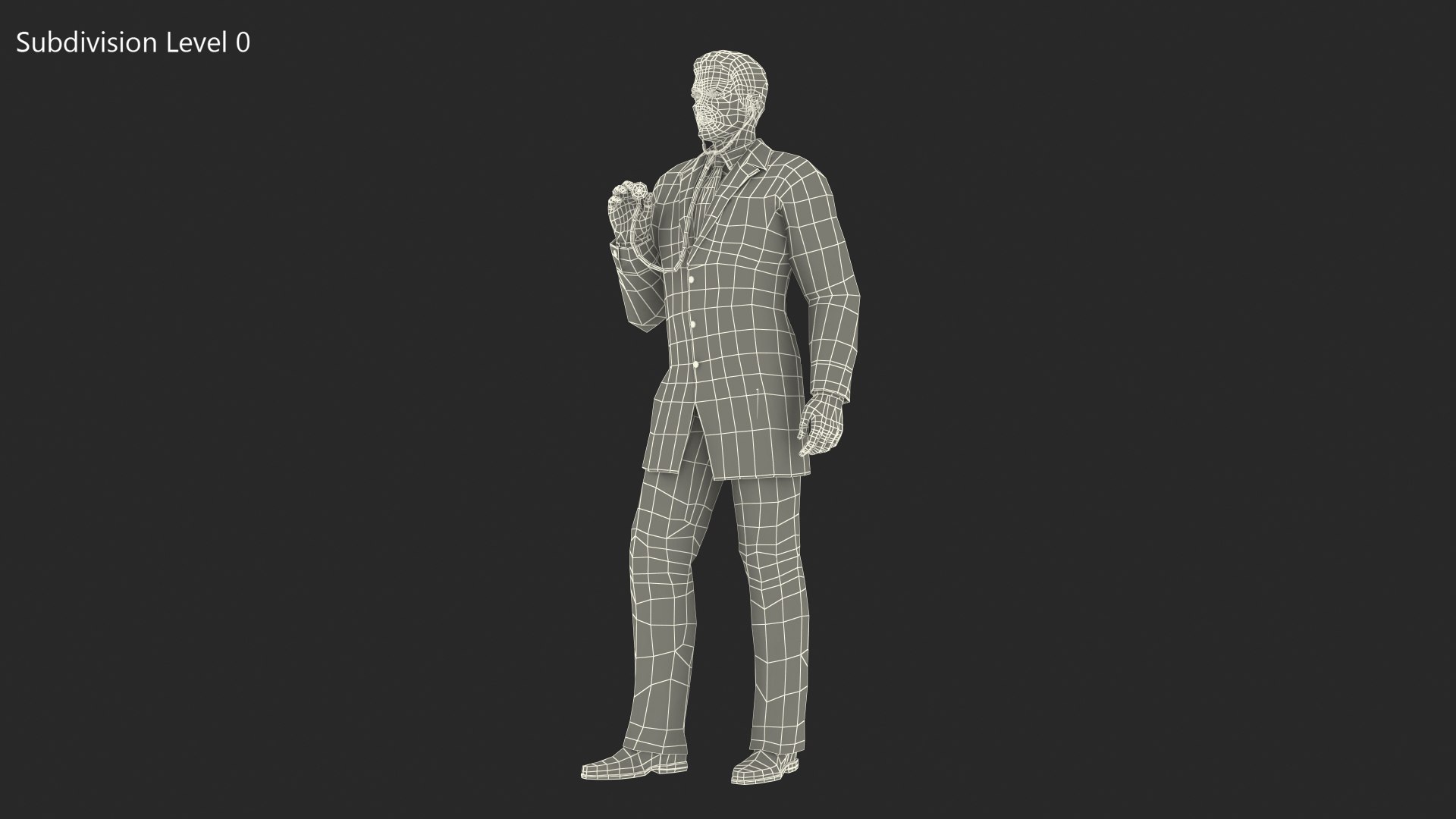 Male doctor standing pose model - TurboSquid 1518246
