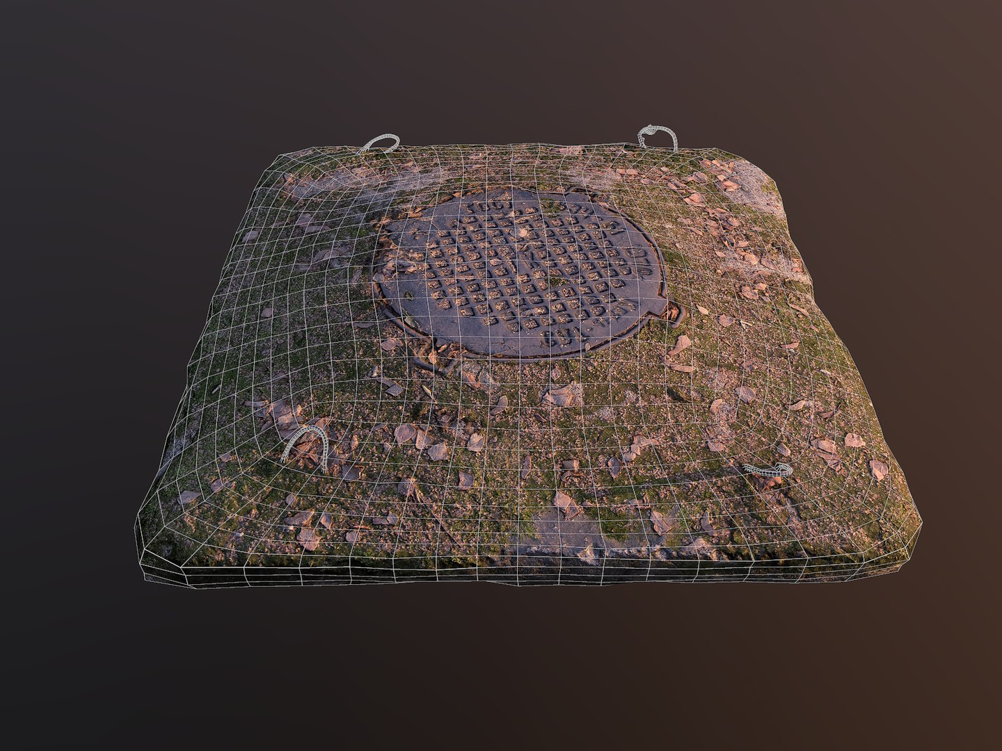 3D manhole model - TurboSquid 1349677