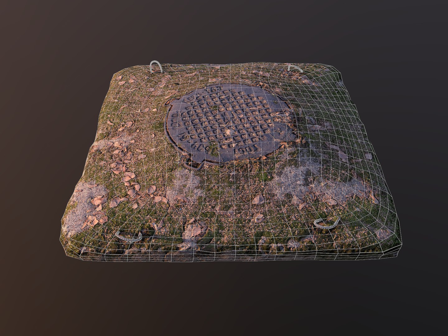 3D manhole model - TurboSquid 1349677