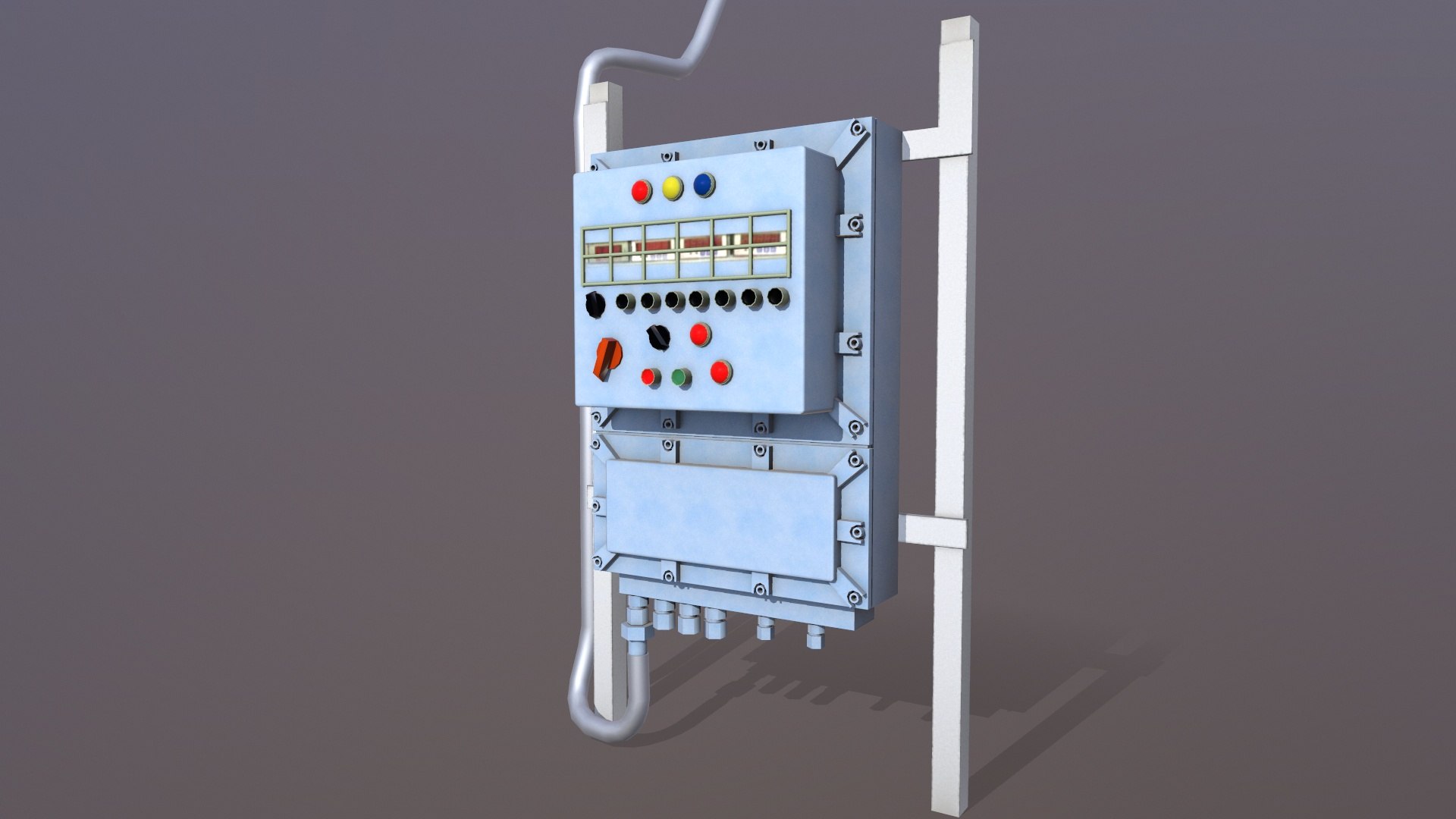 3D Electric Panel Model - TurboSquid 2287788