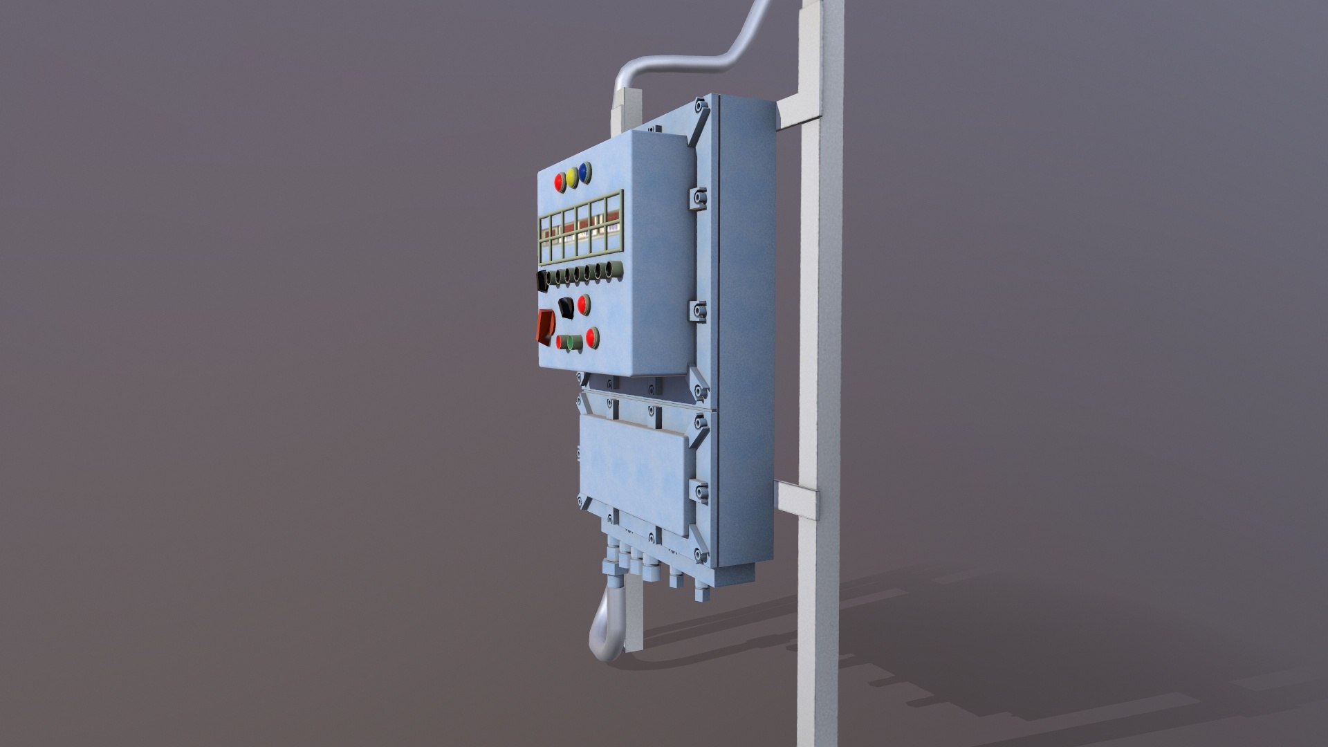 3D Electric Panel Model - TurboSquid 2287788