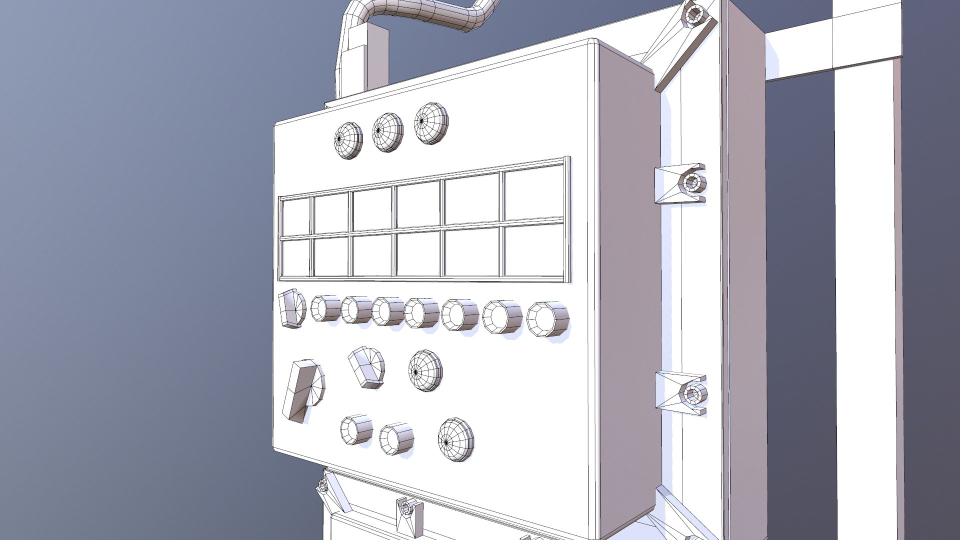 3D Electric Panel Model - TurboSquid 2287788