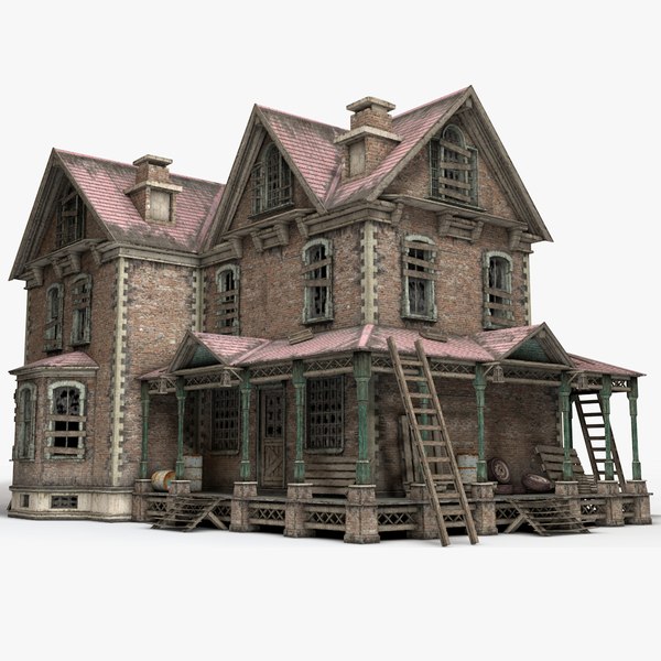 Haunted House 3D Models for Download | TurboSquid