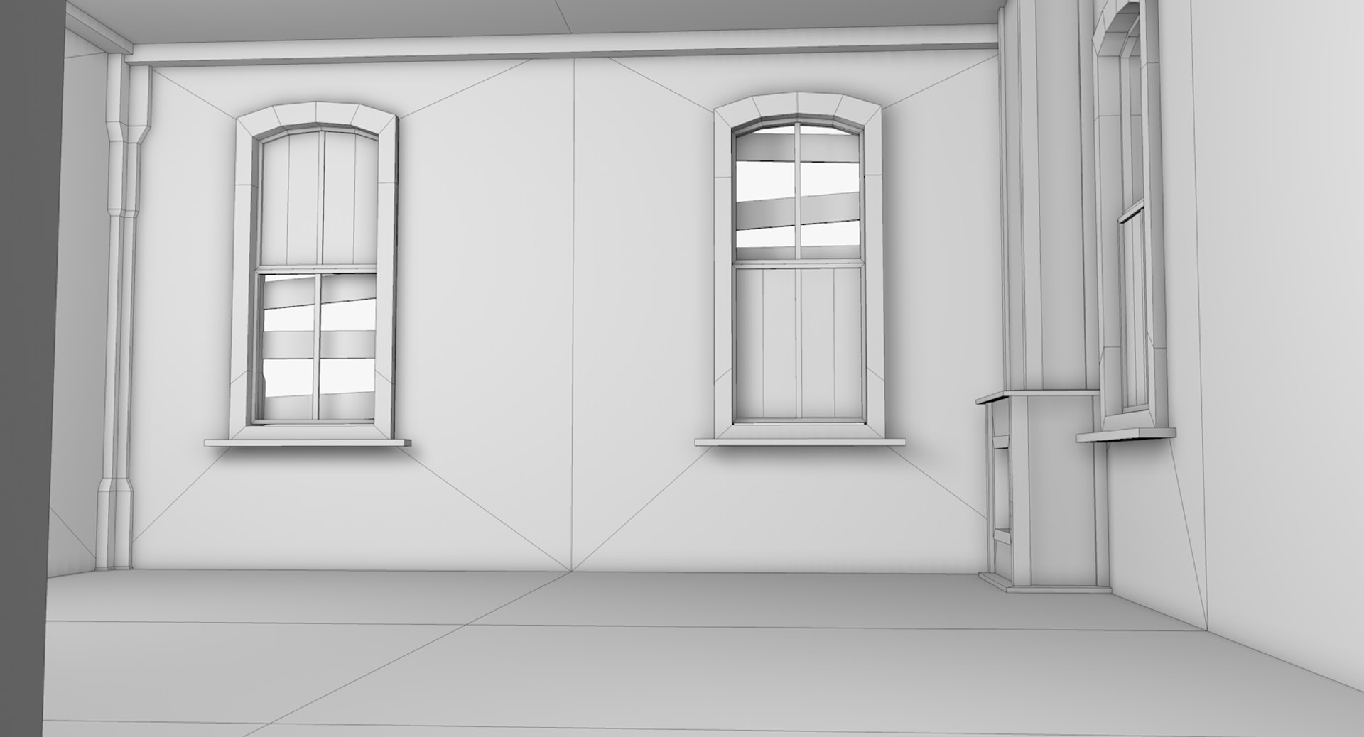 3D Old House Interior Model - TurboSquid 1233671