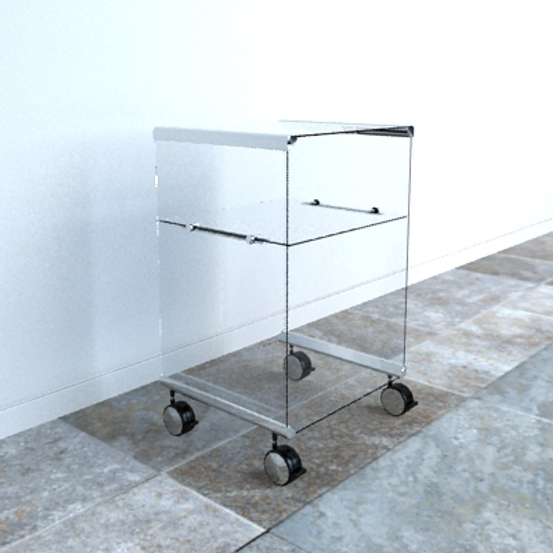3d glass storage unit pierangelo