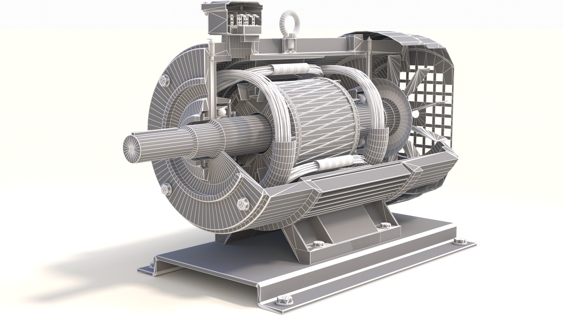 Electrical Machinery 3D Model - TurboSquid 2397782