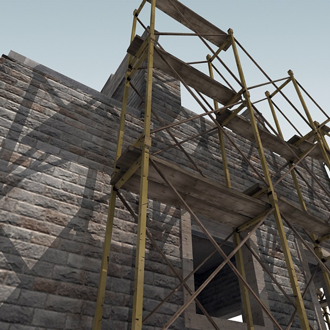 3d Model Ruin Building