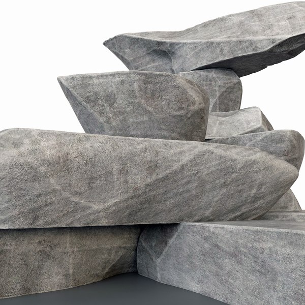 Rock plate 3D - TurboSquid 1649291