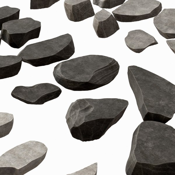 Rock plate 3D - TurboSquid 1649291