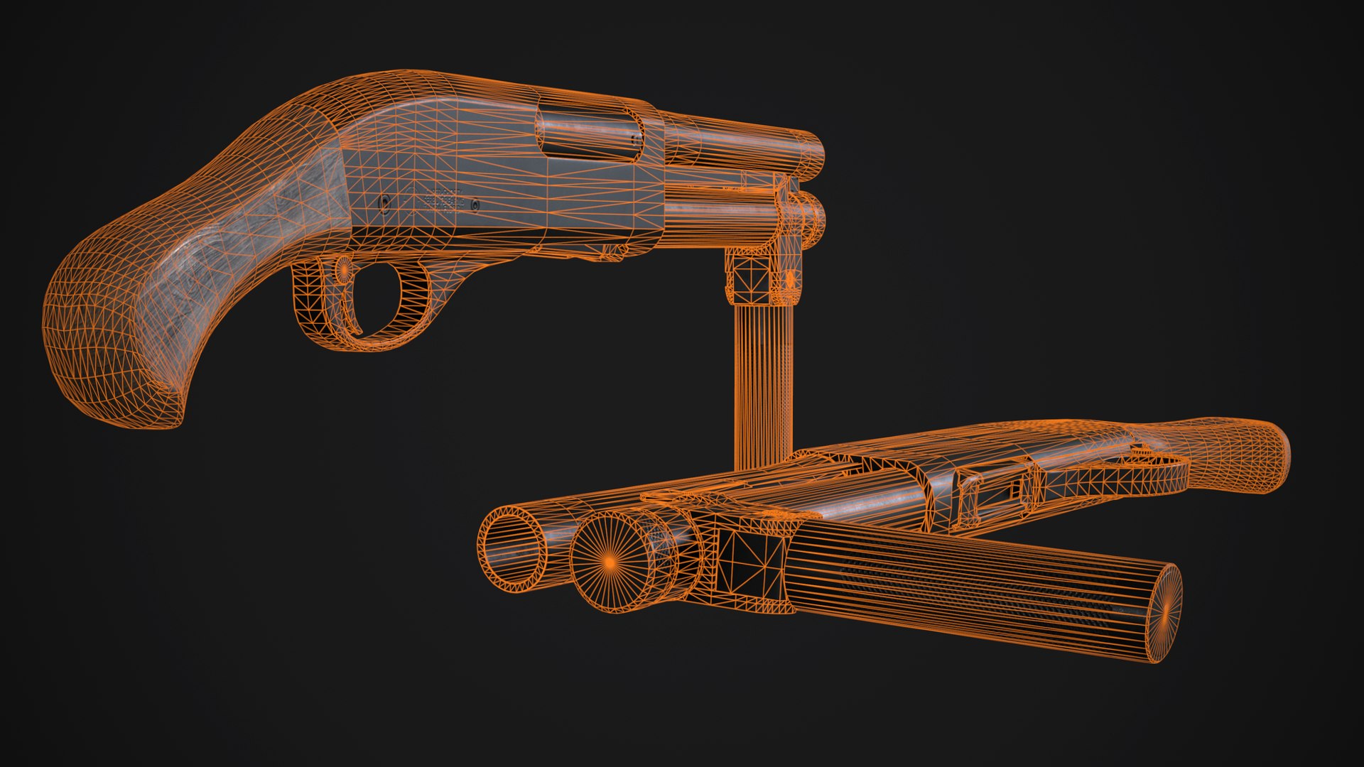 Remington Super-shorty 3d Model