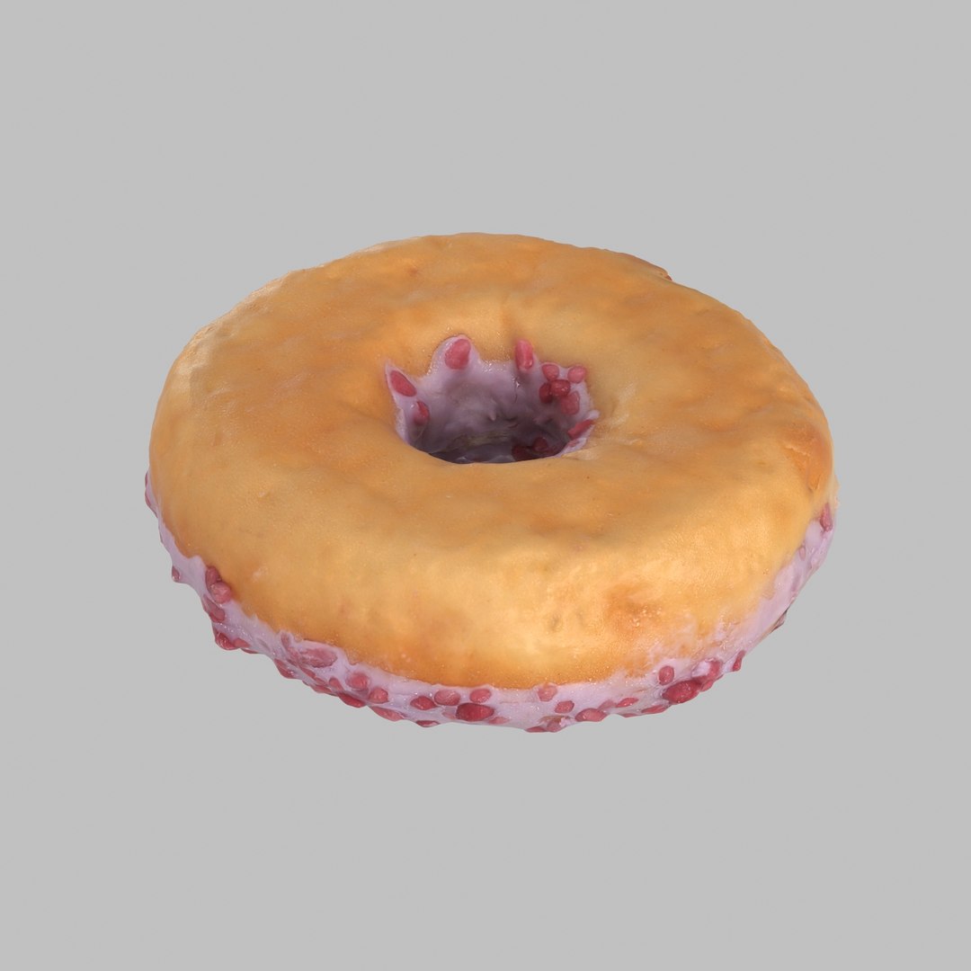 3d Donuts Model