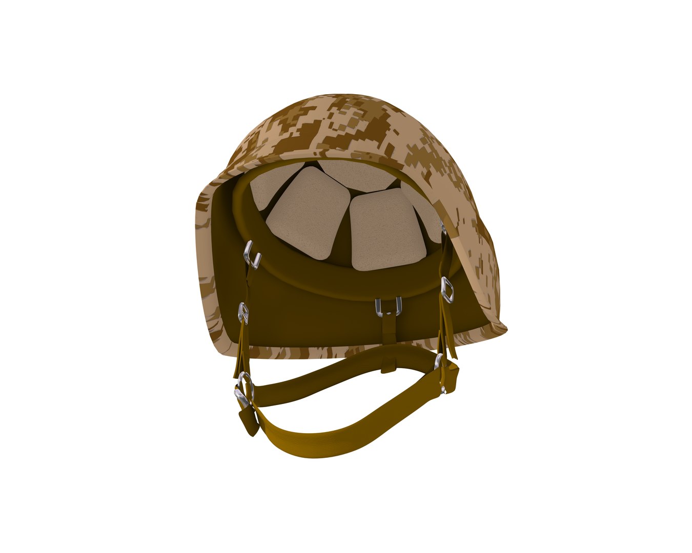 3D The Advanced Combat Helmet ACH - TurboSquid 2095525