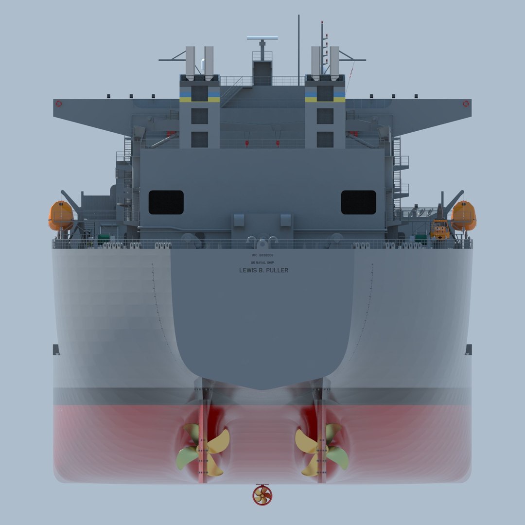 3dsmax Usns Lewis B Puller