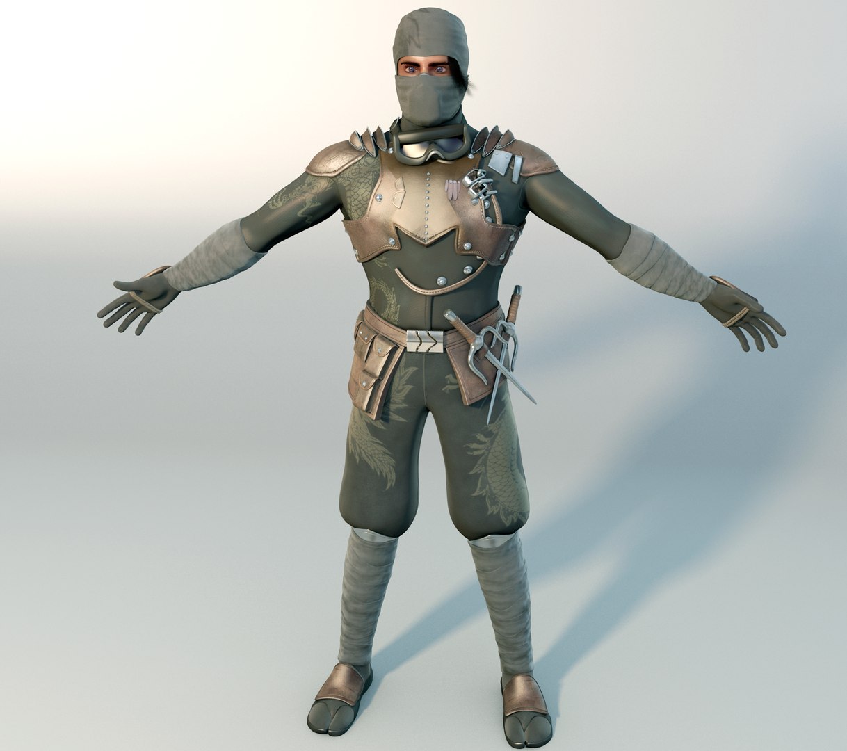 Assassin guy rigged model - TurboSquid 1161841