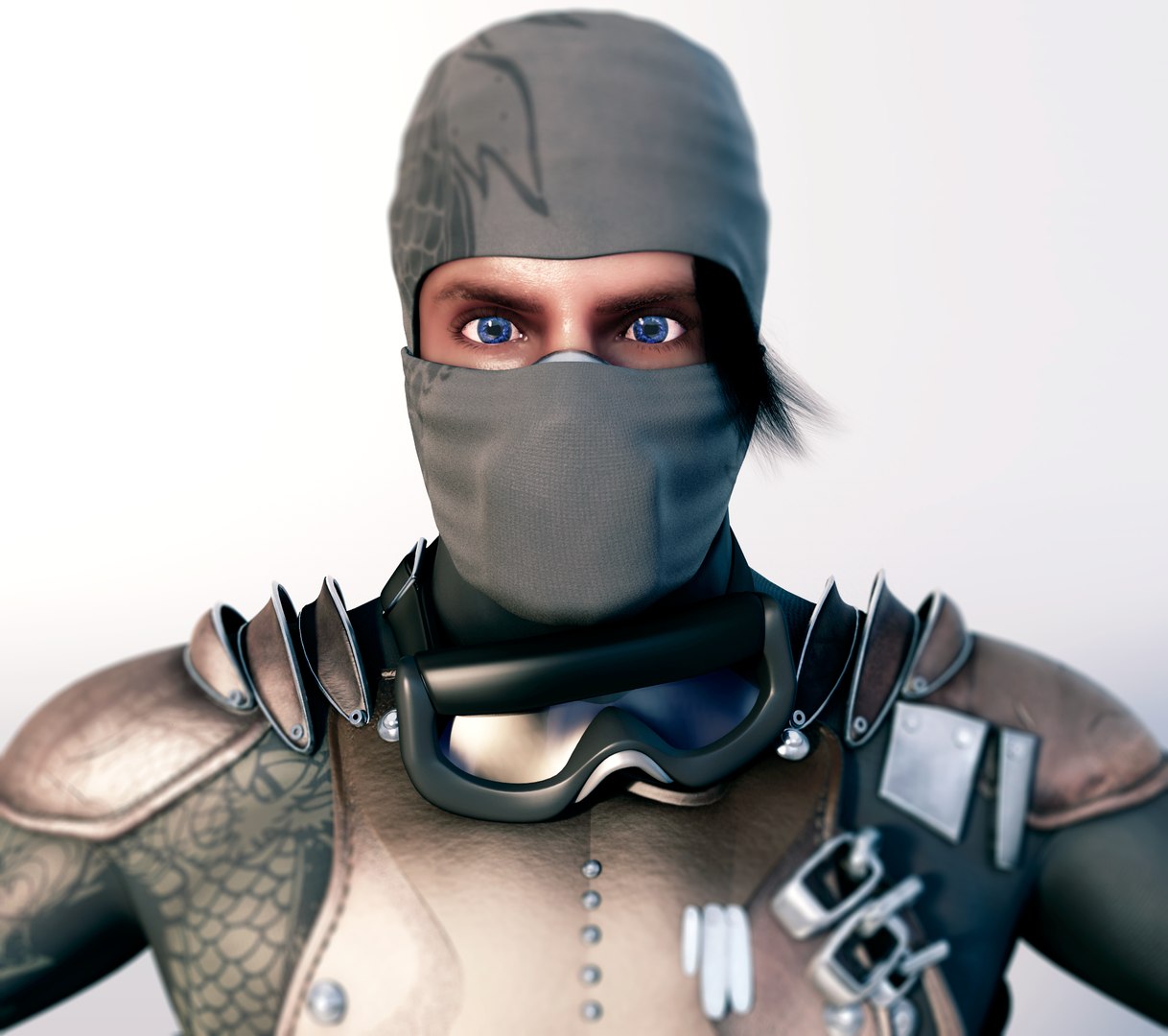 Assassin Guy Rigged Model - TurboSquid 1161841