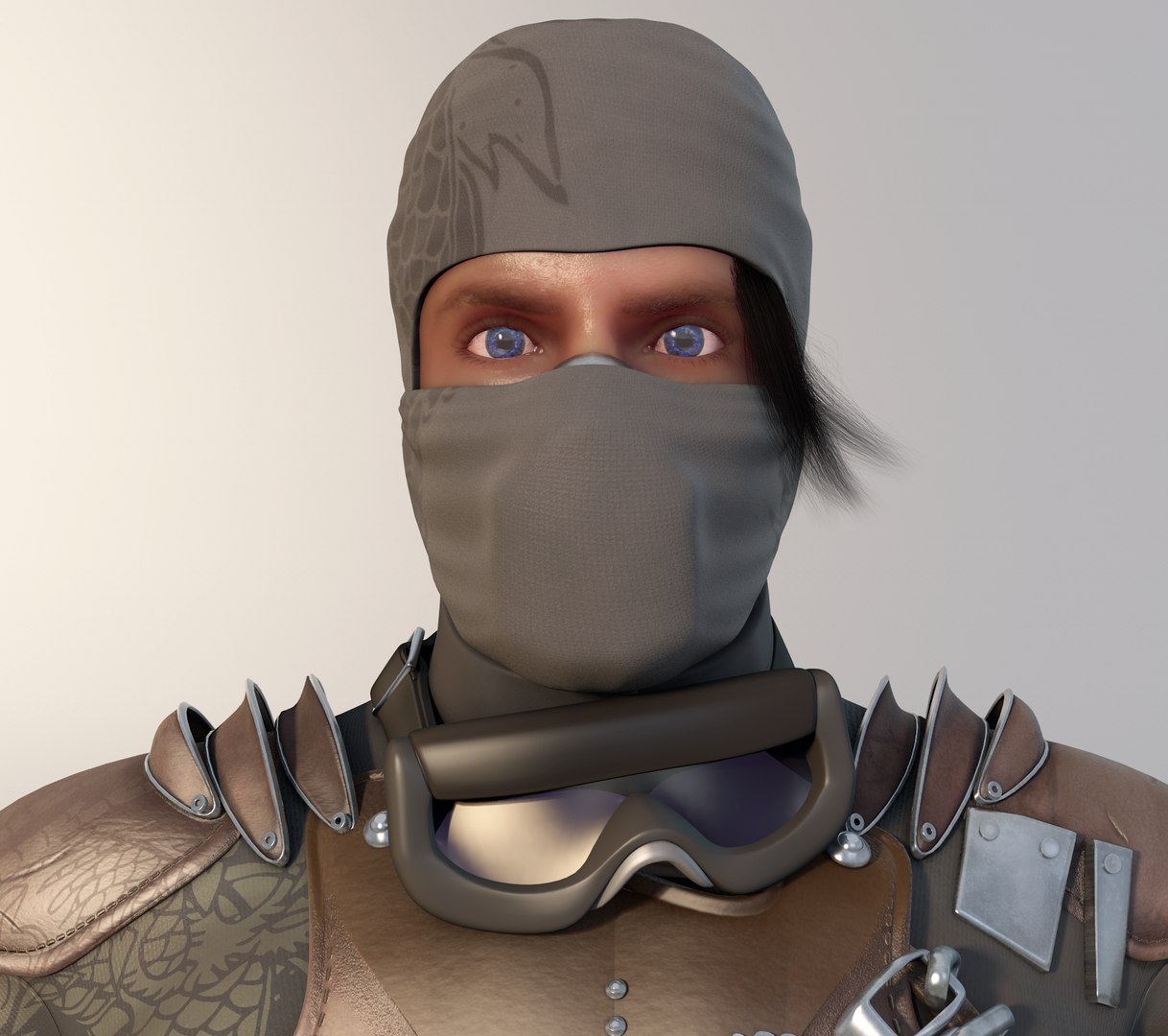 Assassin Guy Rigged Model - TurboSquid 1161841