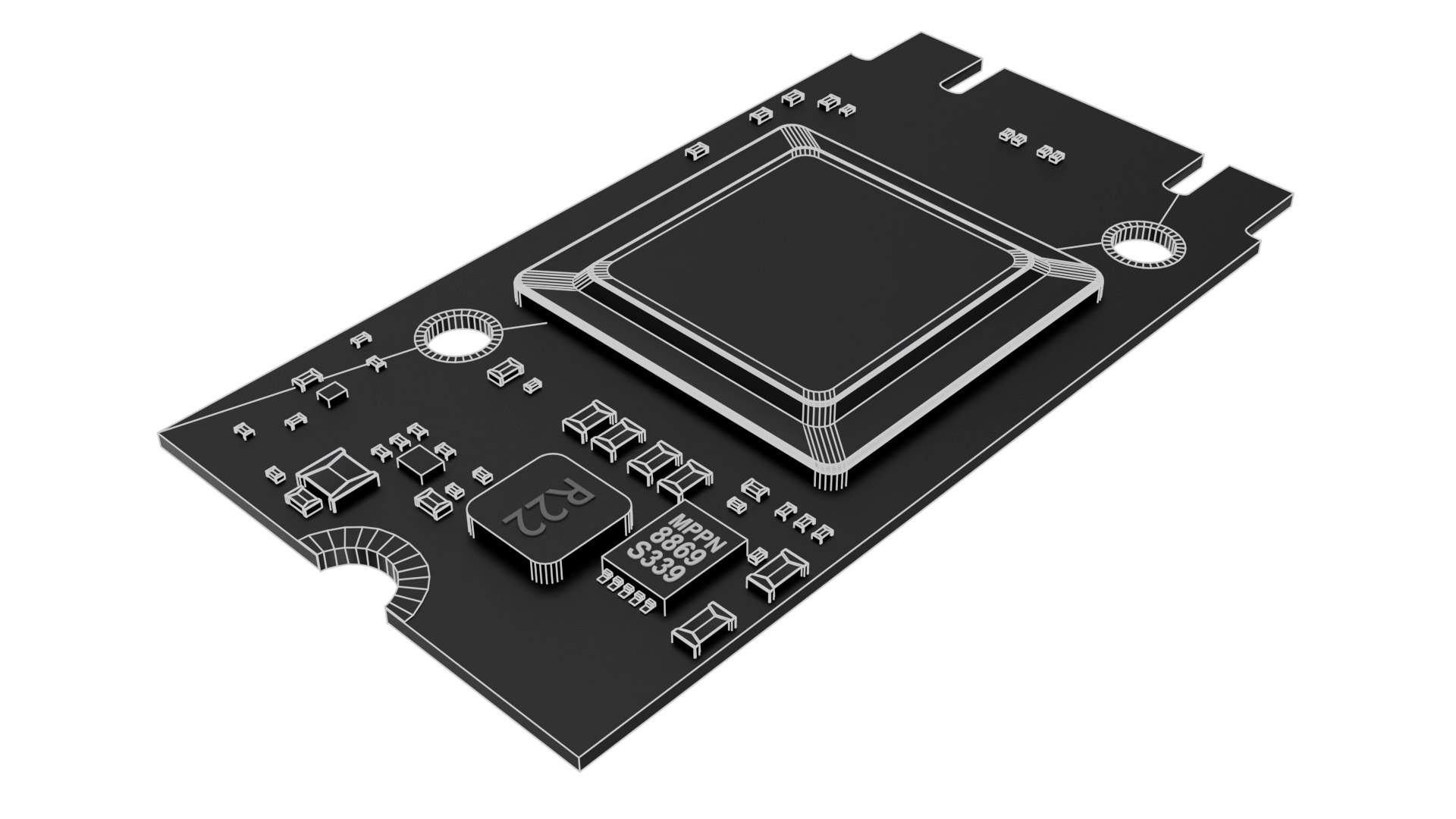 3D Model Raspberry Pi Ai Kit 5 - TurboSquid 2271948