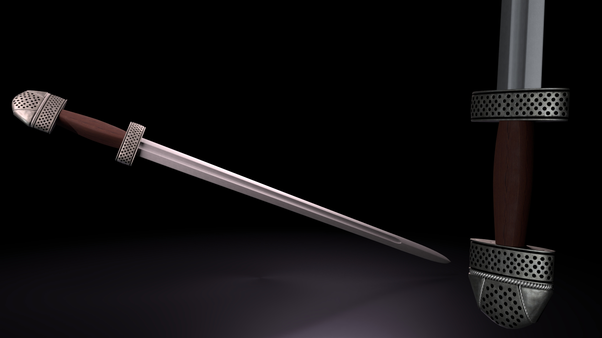 3D Viking Sword - Peterson Type E - TurboSquid 1938529