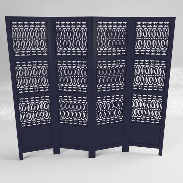 3d room divider model