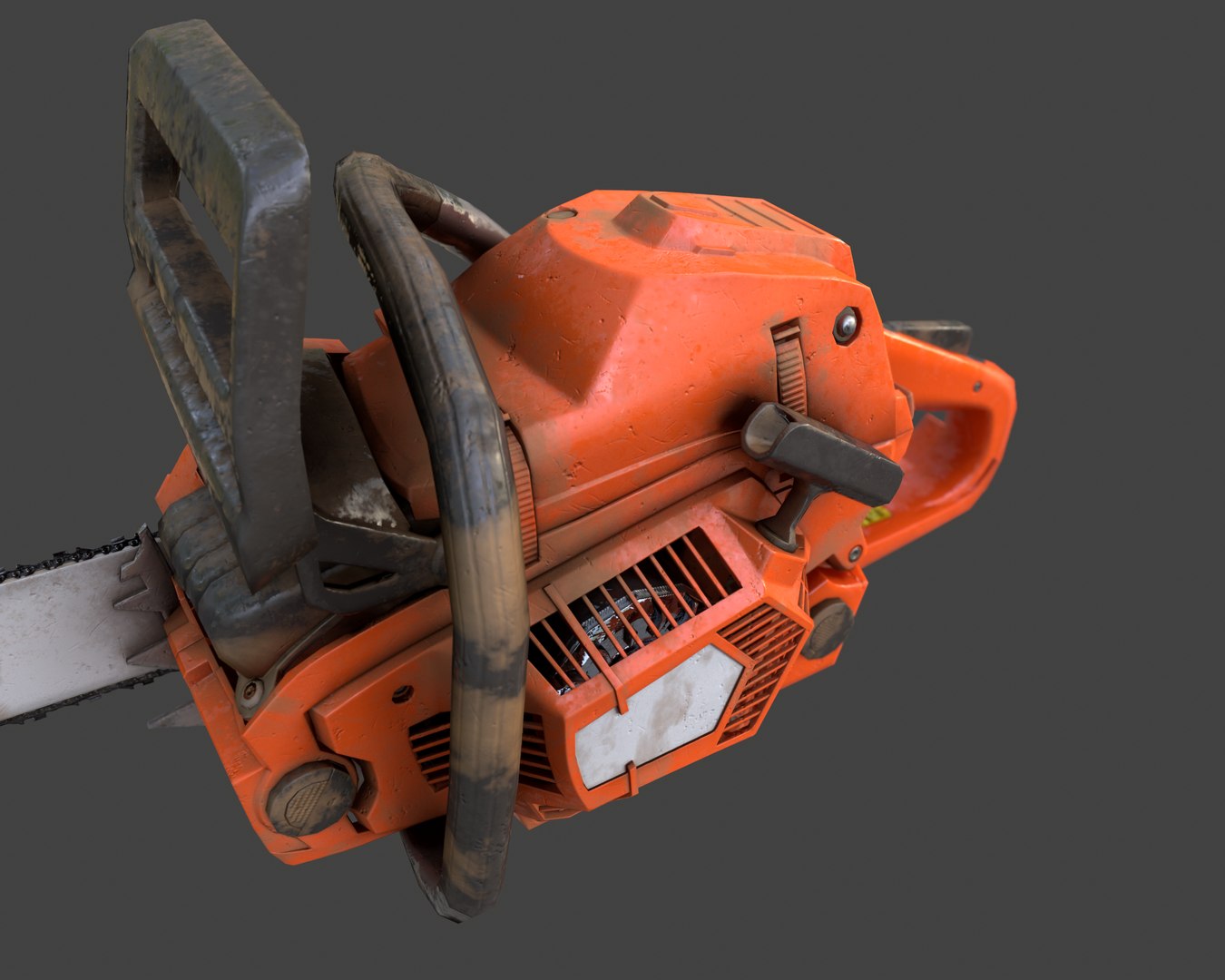 3D Chainsaw Engine - TurboSquid 1395234