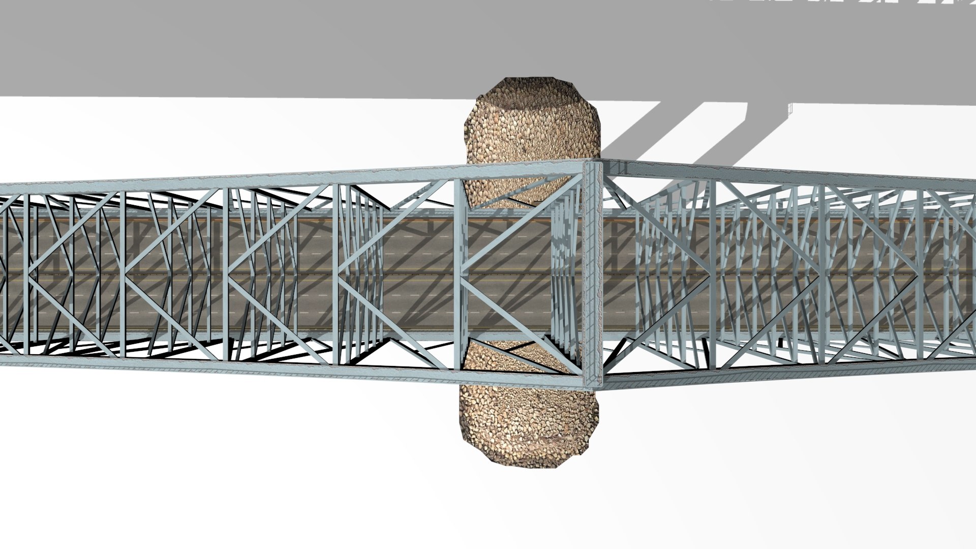 3D Commodore Barry Bridge Model - TurboSquid 2287830