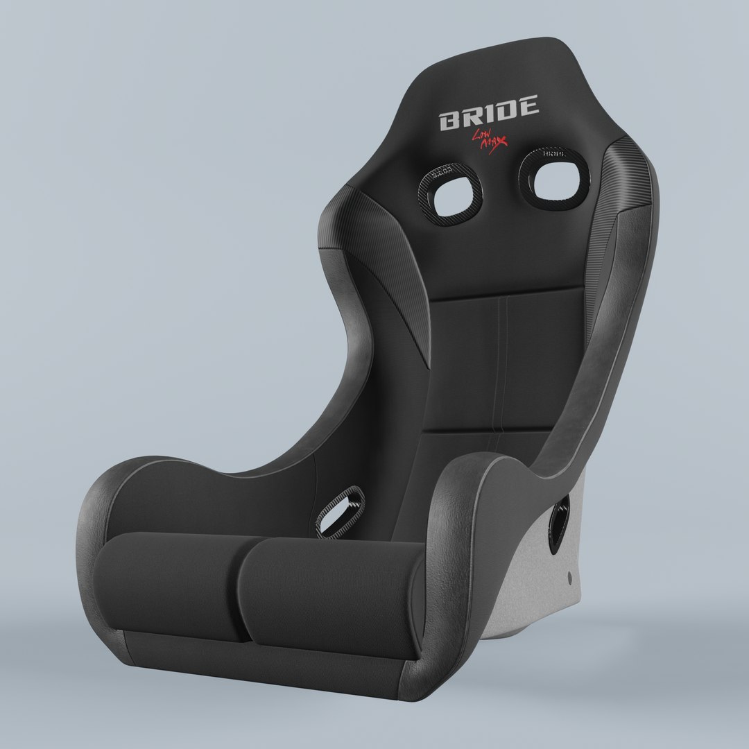 3D BRIDE ZIEG IV Black Seat - TurboSquid 1789963