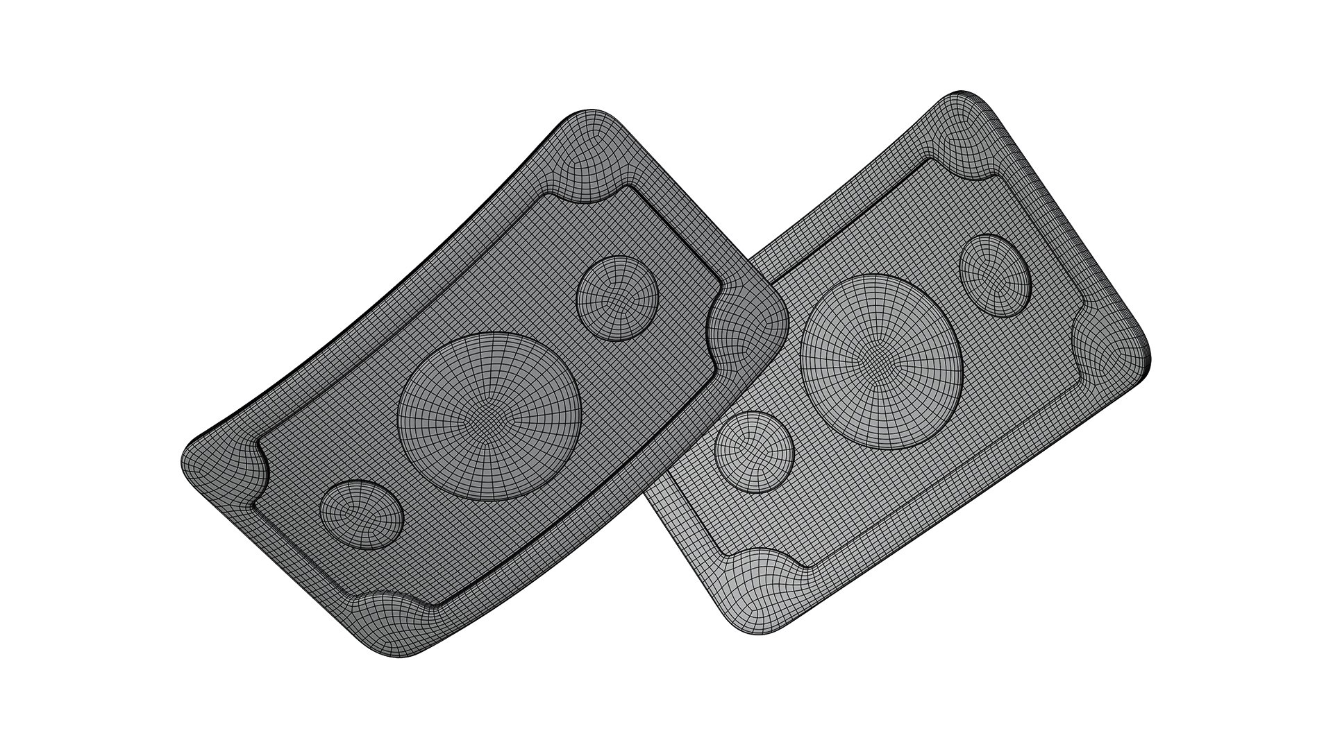 Banknote Basic Double Cross Icon 3D Model - TurboSquid 2515355