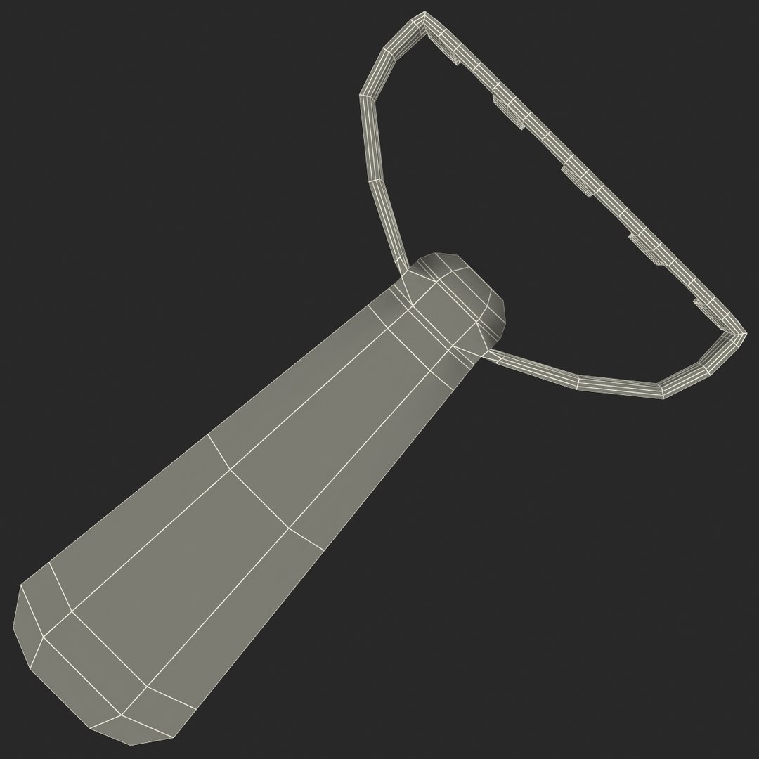 Toy Rake 2 Modeled 3d Obj