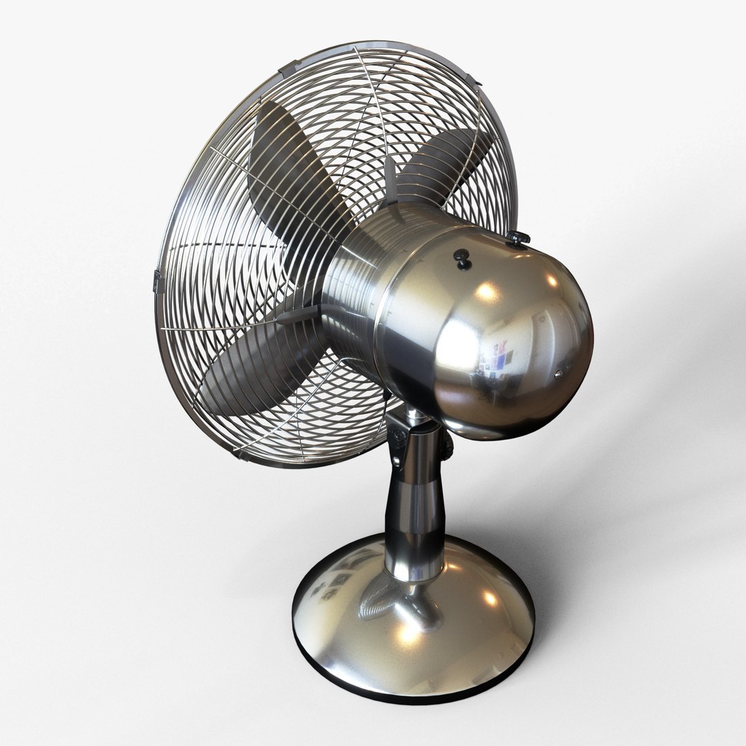 Desk fan model - TurboSquid 1478042