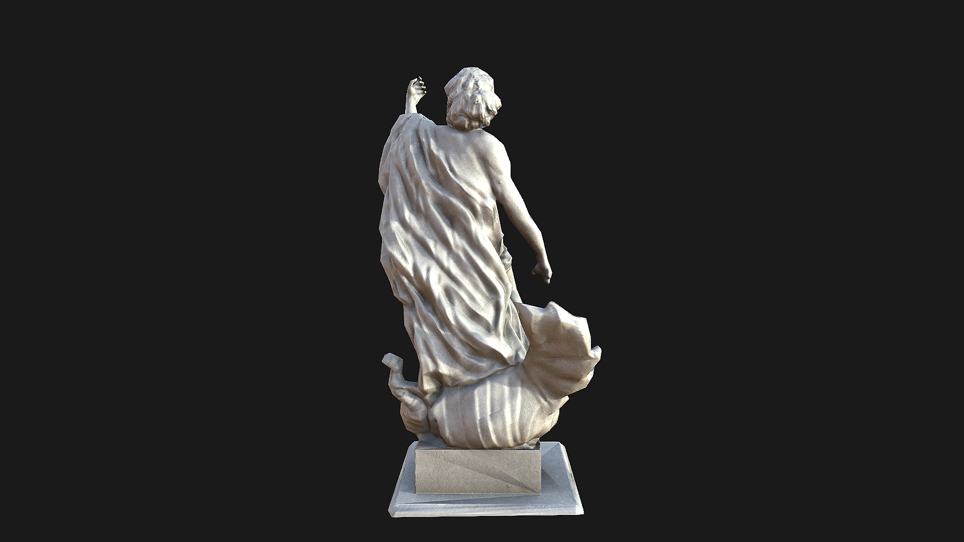 3d Model Apollo Statue