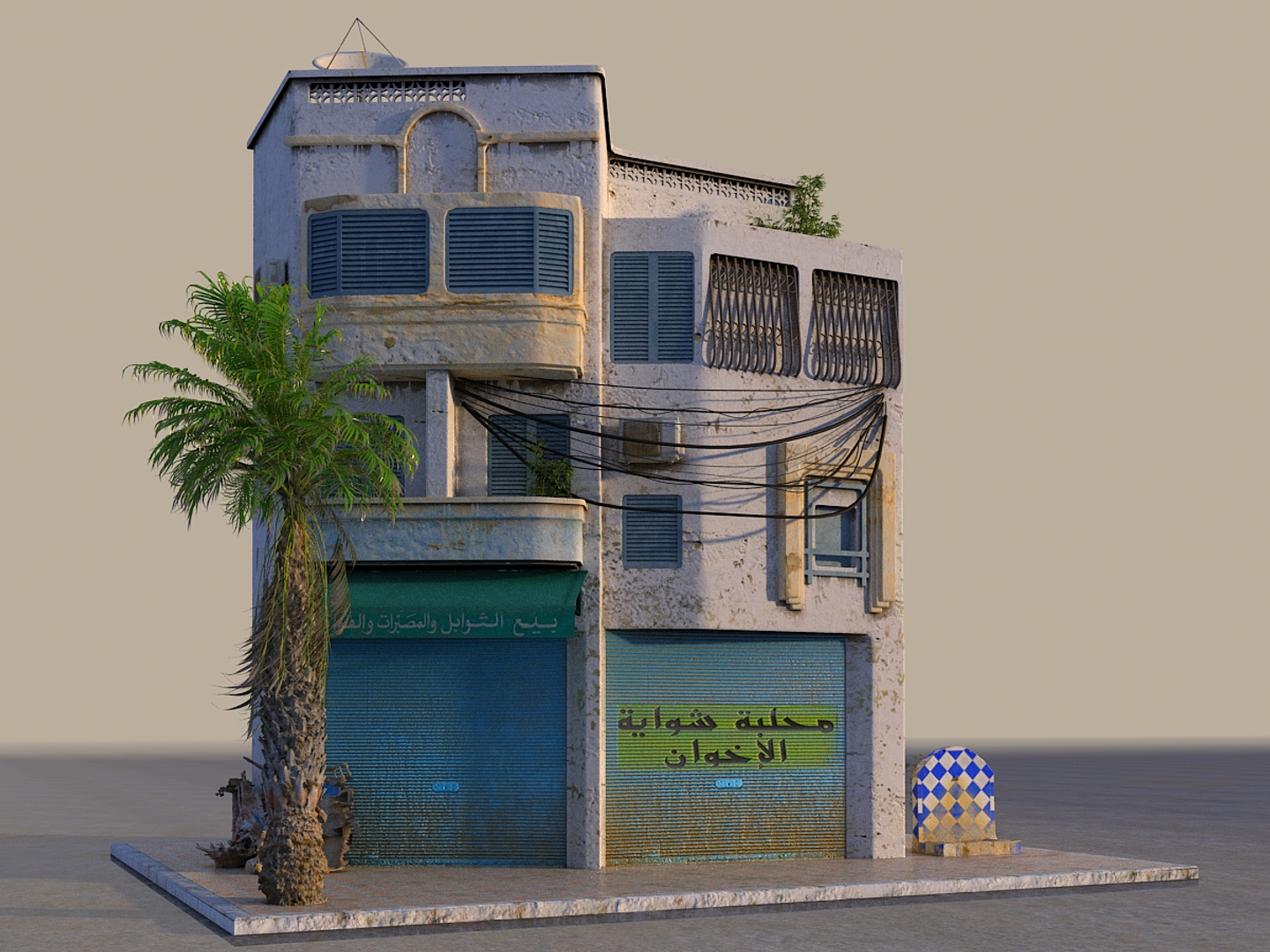 modelo 3d Arab House Animated Pack 9 HD - TurboSquid 1443358